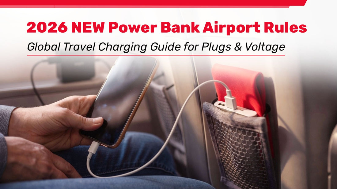 2026 NEW Power Bank Airport Rules + Global Travel Charging Guide for P