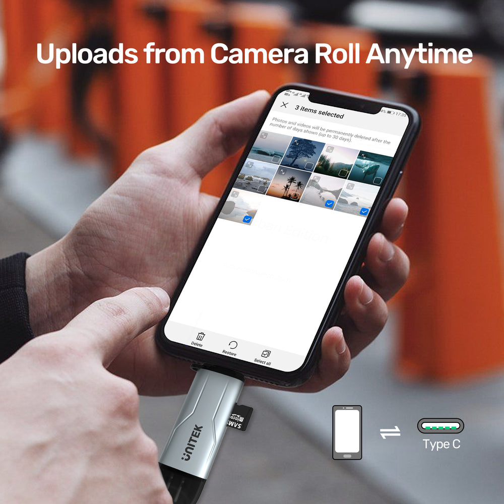 2-in-1 SD 3.0 Card Reader