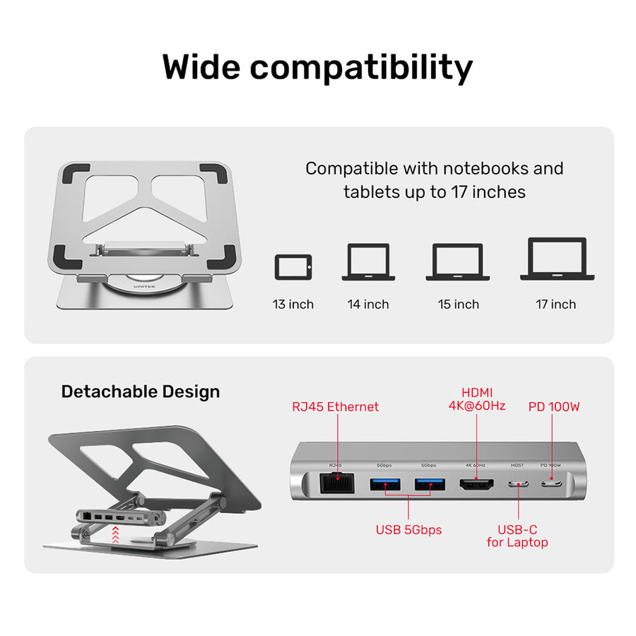 USB-C Laptop Docking Station