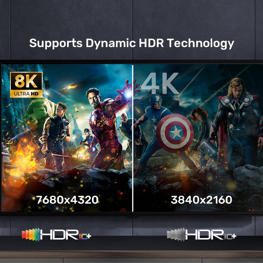 Gaming 8K@60Hz HDMI 2.1 Cable