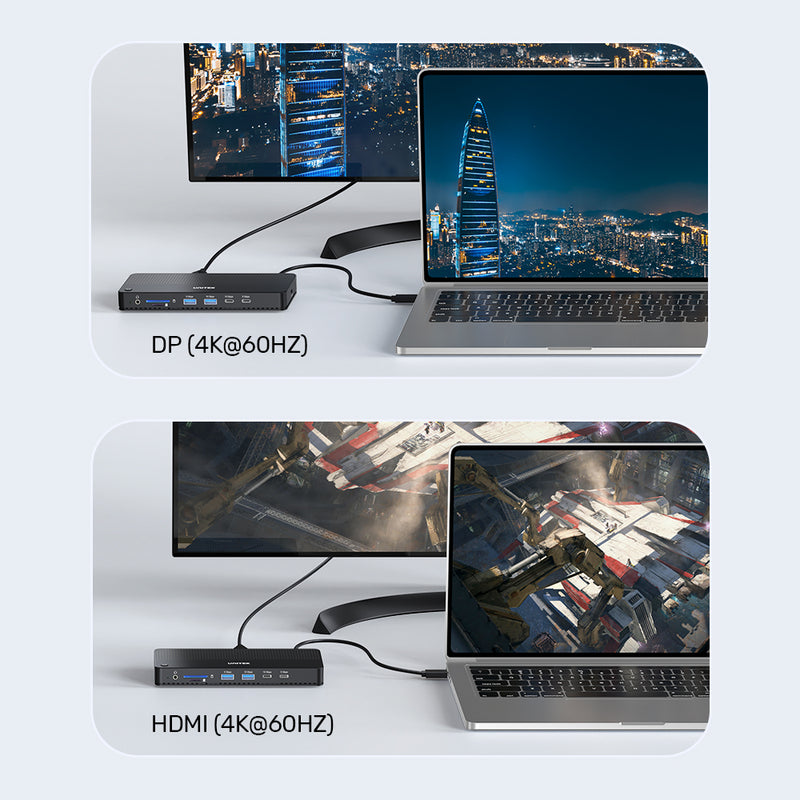 Universal Dual 4K KVM Docking Station | UNITEK