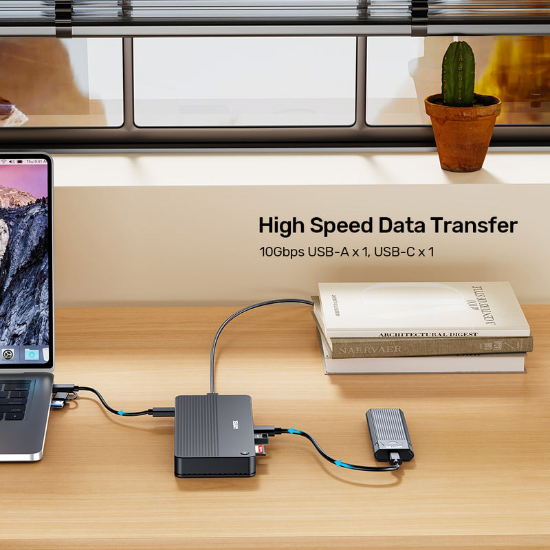 Universal Dual 4K KVM Docking Station | UNITEK