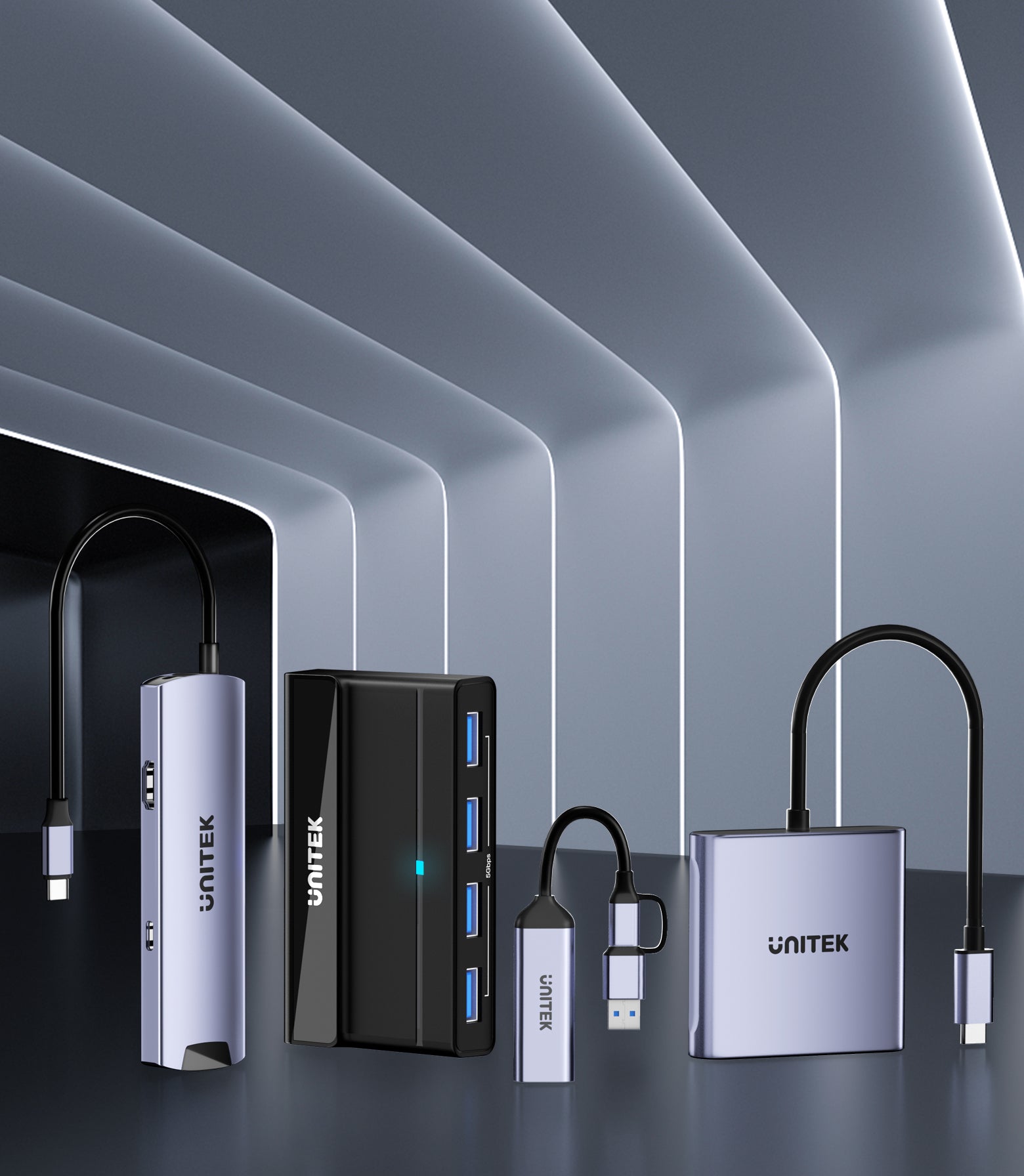 UNITEK | USB Hub, USB Storage, Video Adapter, Cable & Extension