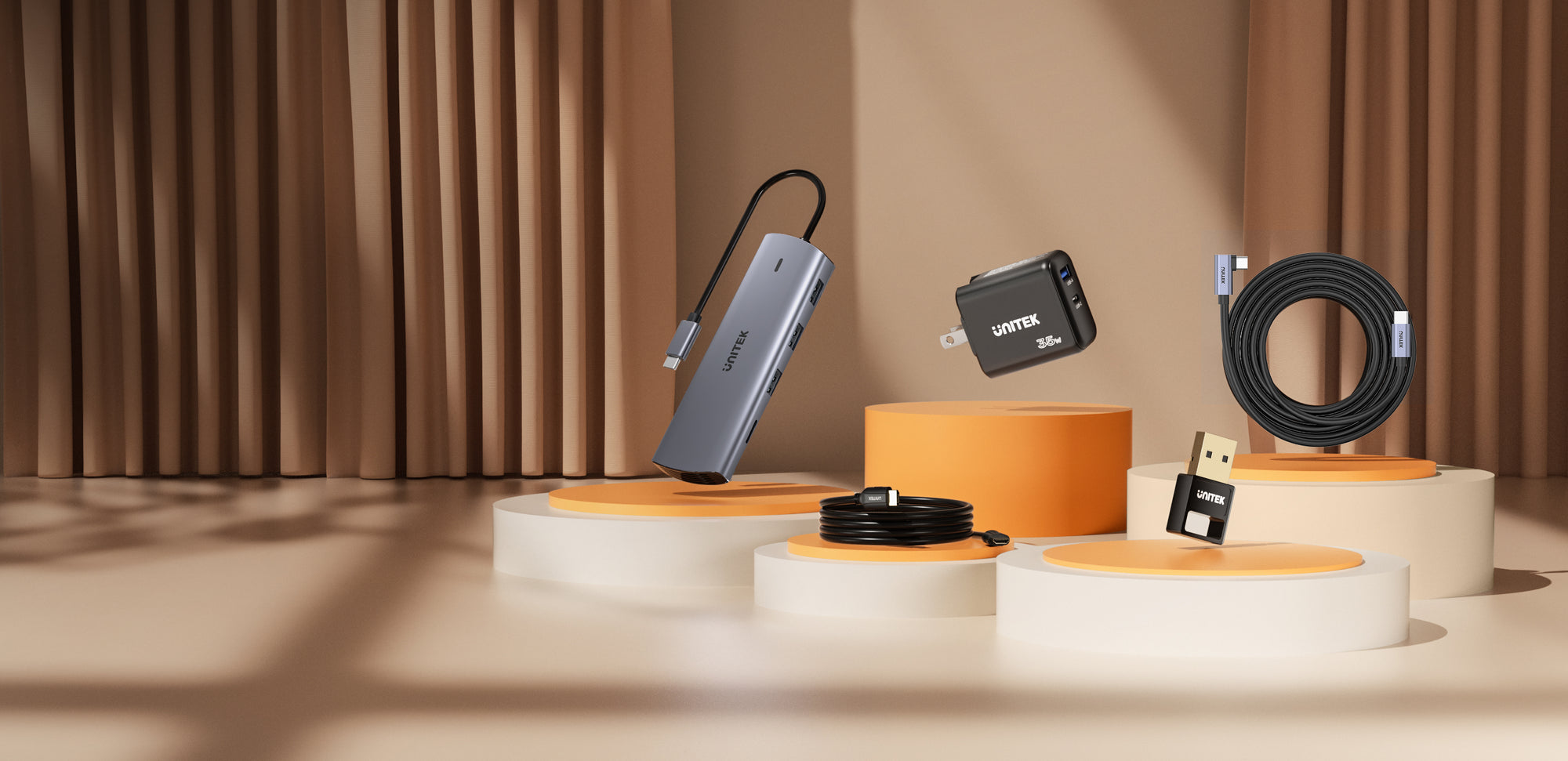 UNITEK | USB Hub, USB Storage, Video Adapter, Cable & Extension