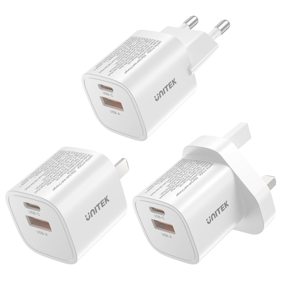 33W Mini USB Wall Charger | UNITEK