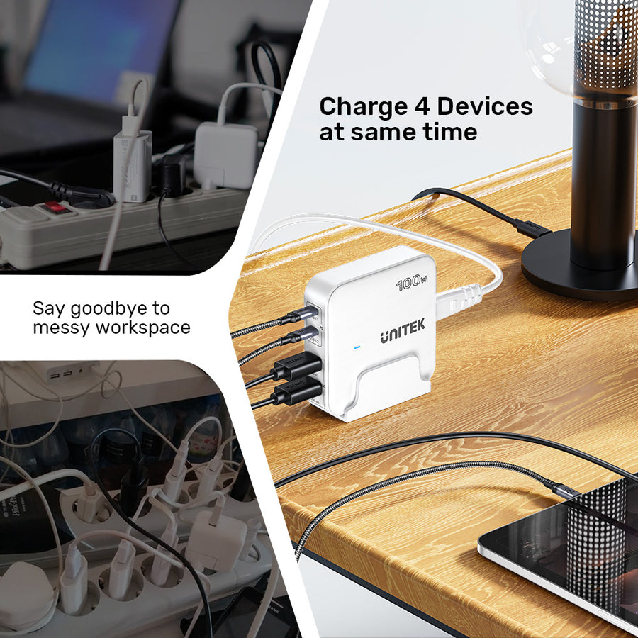 100W Desktop GaN Charging Station | UNITEK