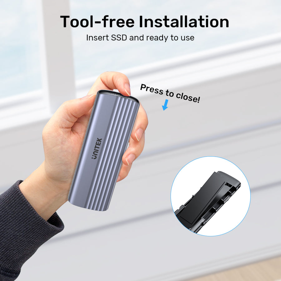M.2 PCIe NVME SSD Enclosure | UNITEK