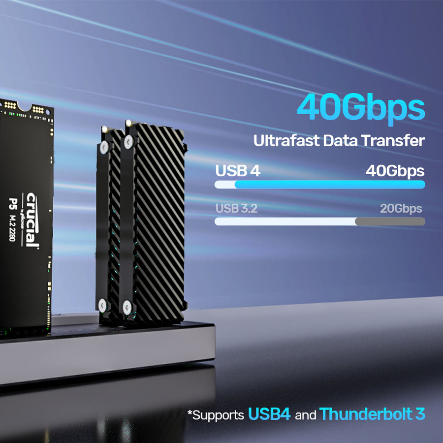 USB4 4-Bay M.2 SSD Docking Station | UNITEK
