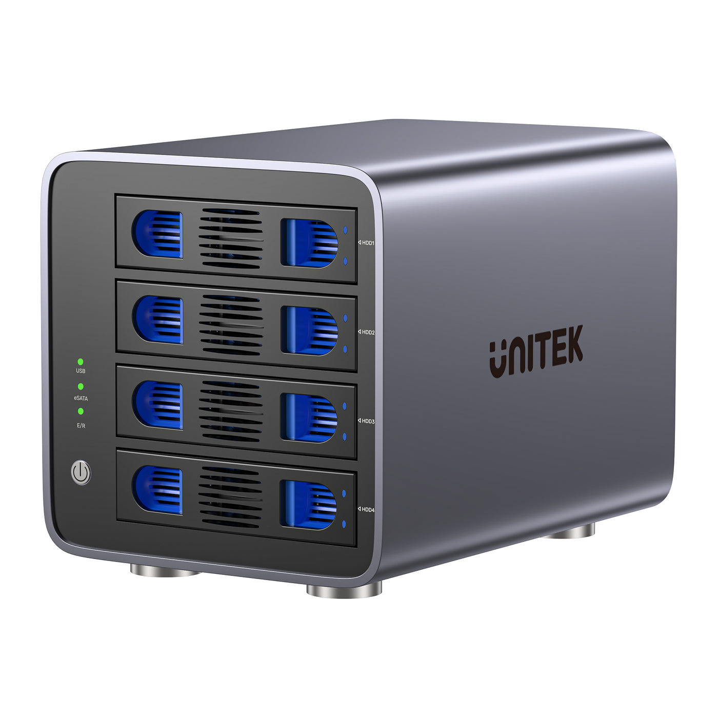 4 Bay RAID External Hard Drive Enclosure | UNITEK