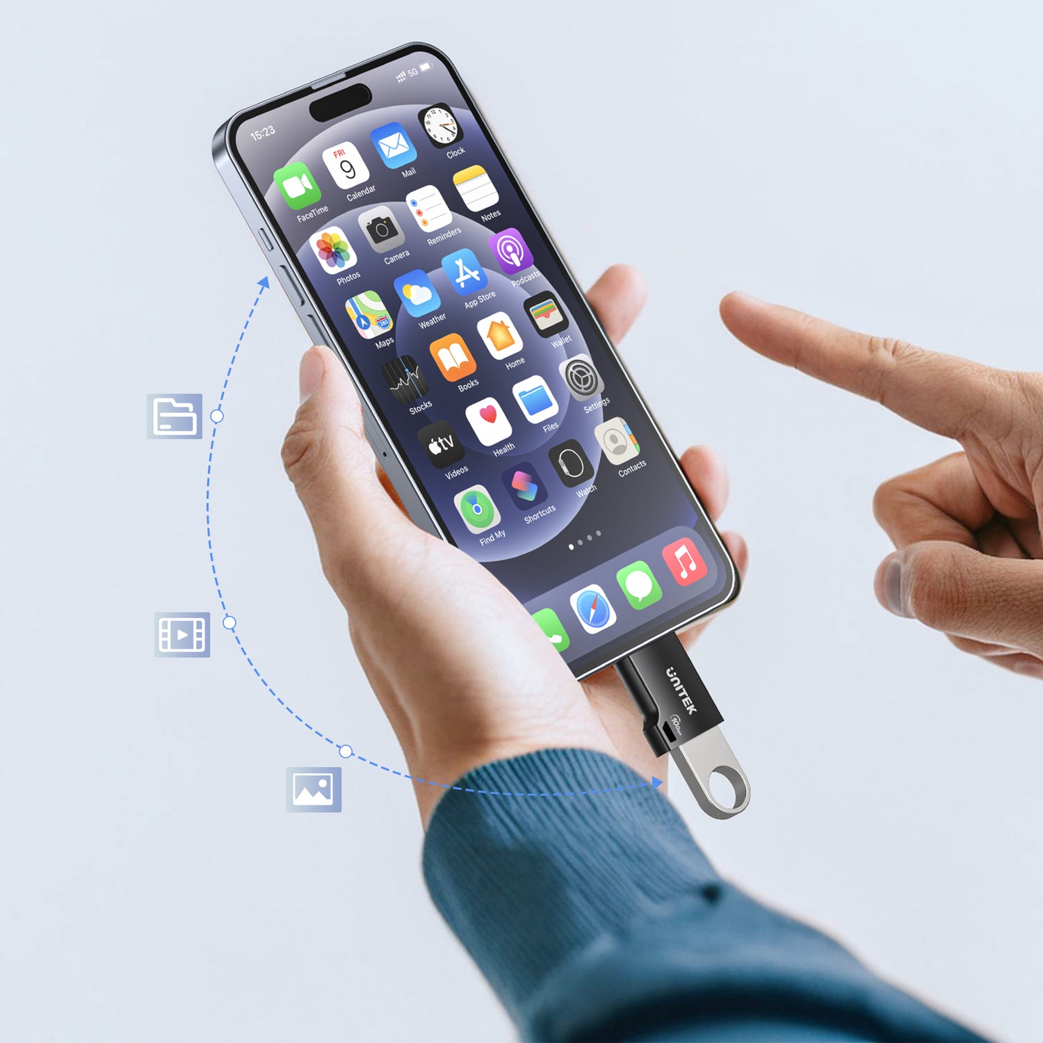 10Gbps USB-C to USB-A Adapter | UNITEK