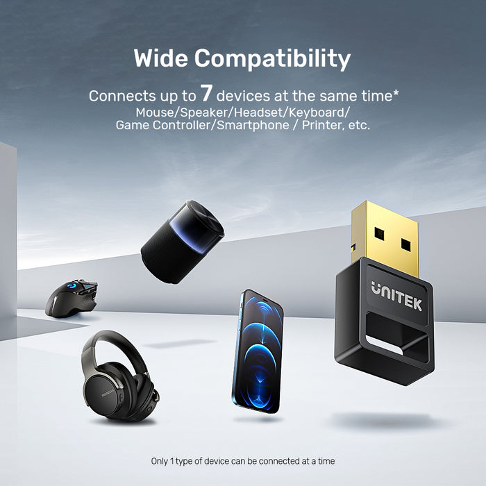 USB Bluetooth 5.3 Adapter | UNITEK
