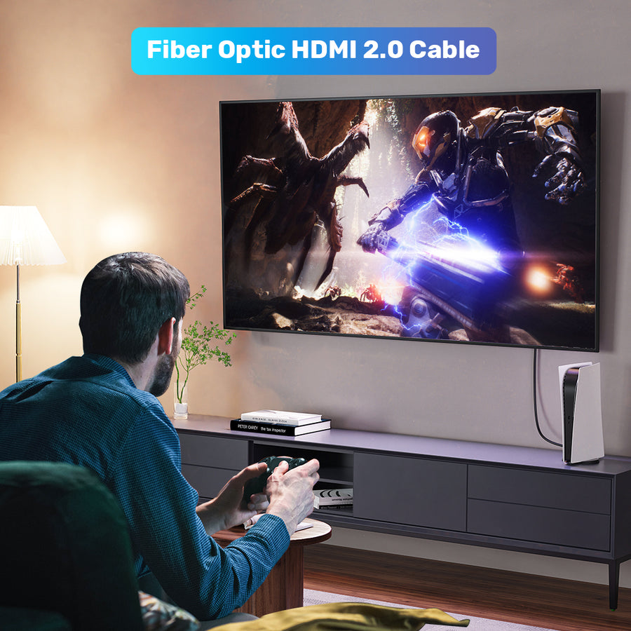 4K 60Hz HDMI Fiber Optic Cable | UNITEK