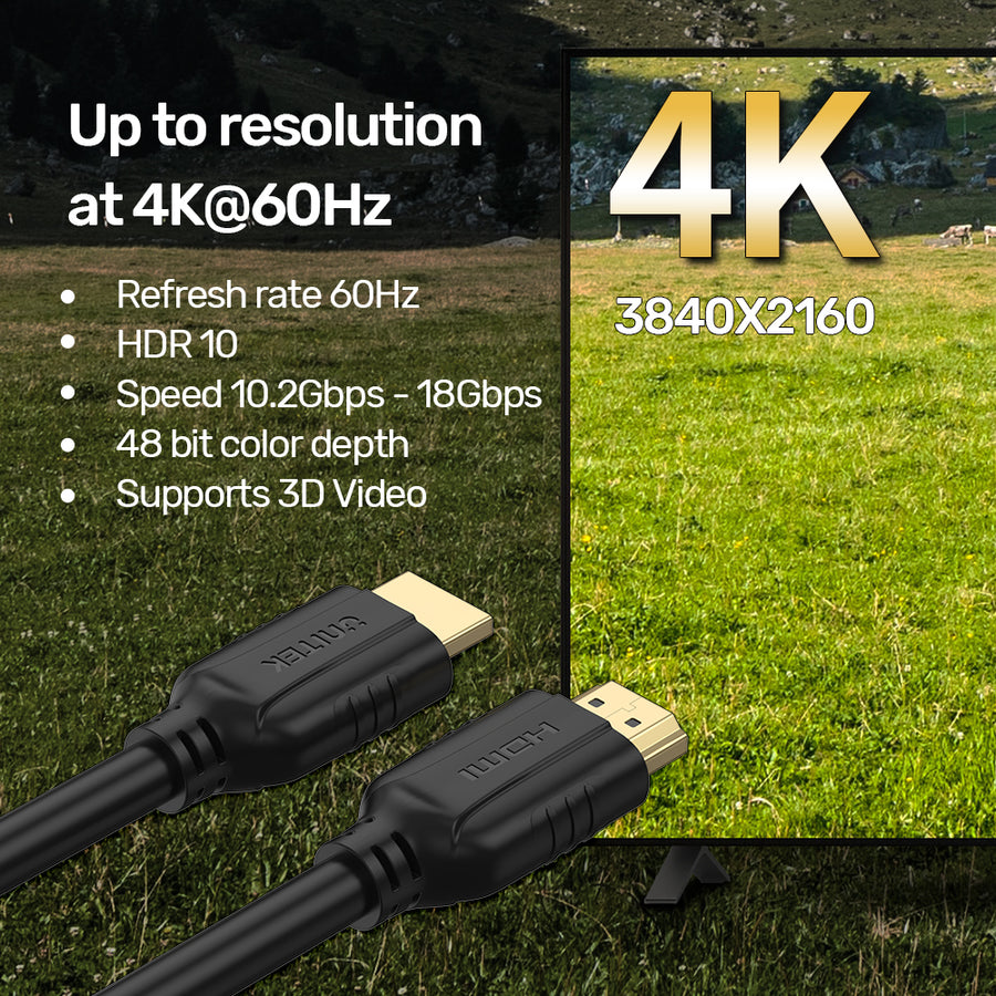 4K@60Hz HDMI Cable | UNITEK