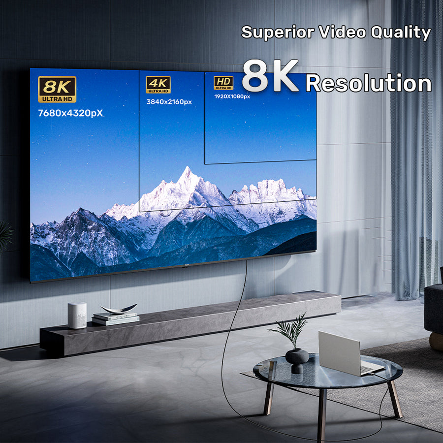 Fiber Optic 8K HDMI Cable | UNITEK