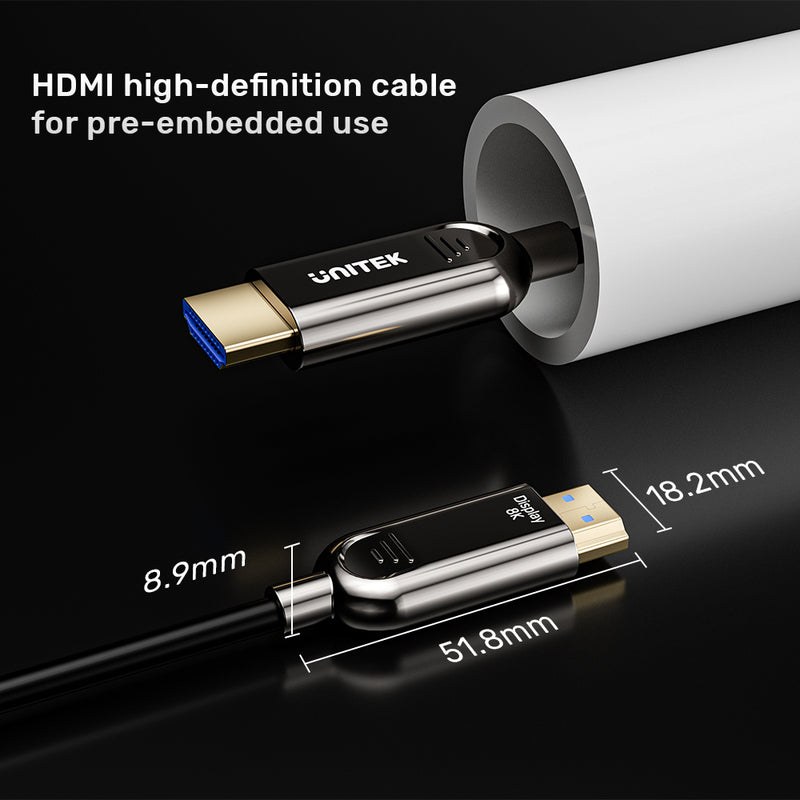 Fiber Optic 8K HDMI Cable | UNITEK