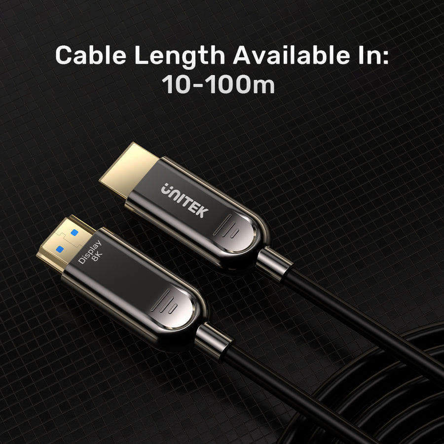 Fiber Optic 8K HDMI Cable | UNITEK