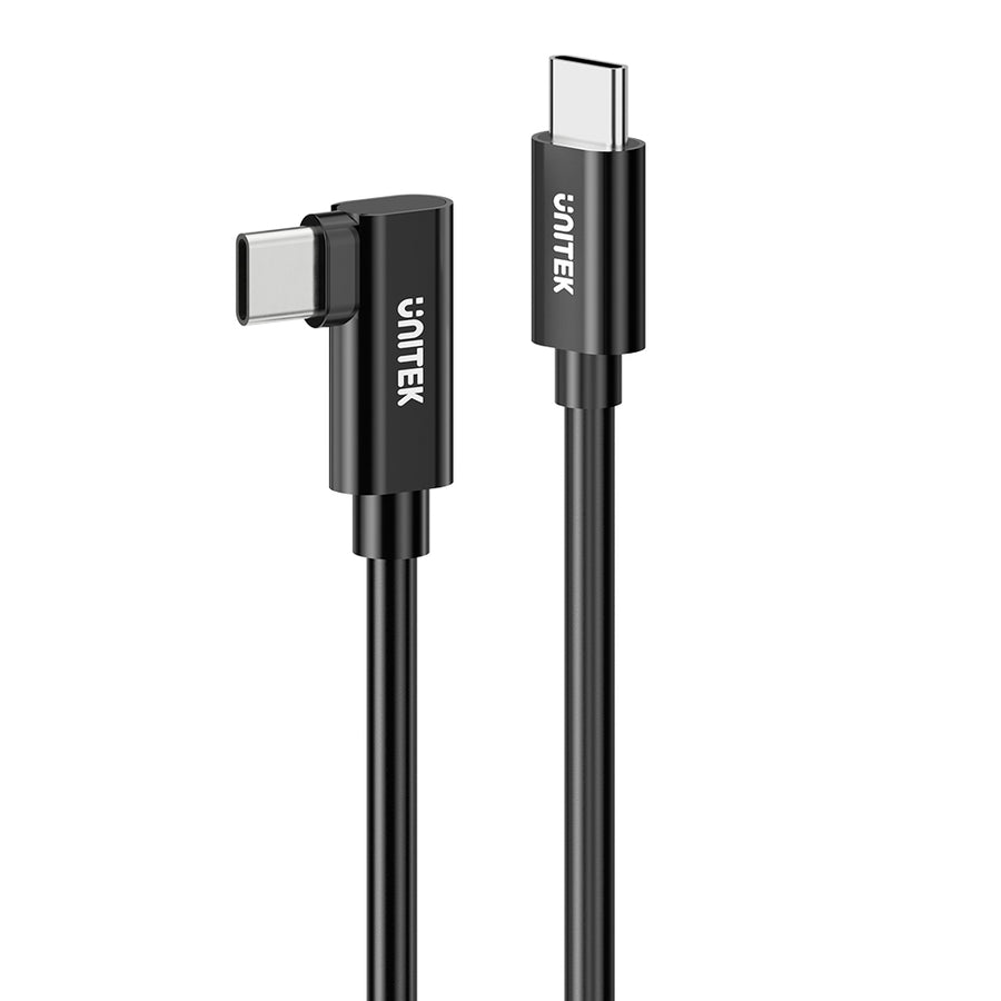 VR Link Pro Cable (90° USB-C to C Cable supports 5Gps & 60W) | UNITEK