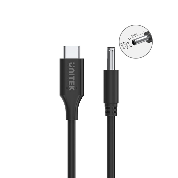65W USB-C to 4.5x3.0mm DC Cable for Dell Laptops | UNITEK