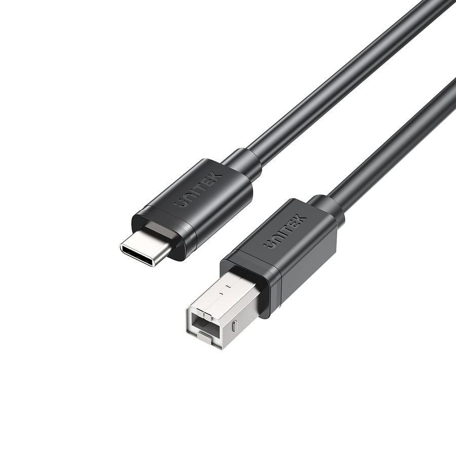USB-C to USB-B Data and Charging Cable | UNITEK