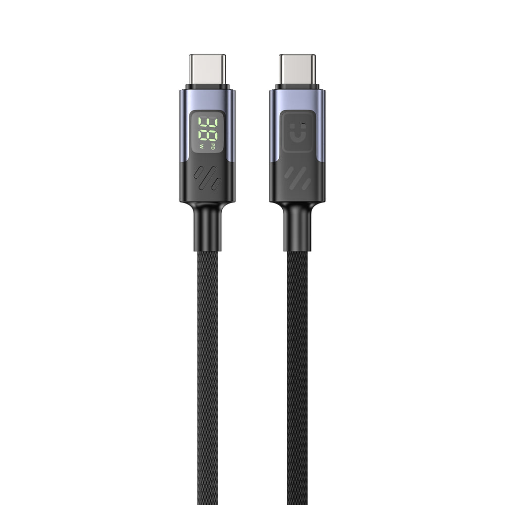 PD 60W USB-C Charging Cable with LED Display