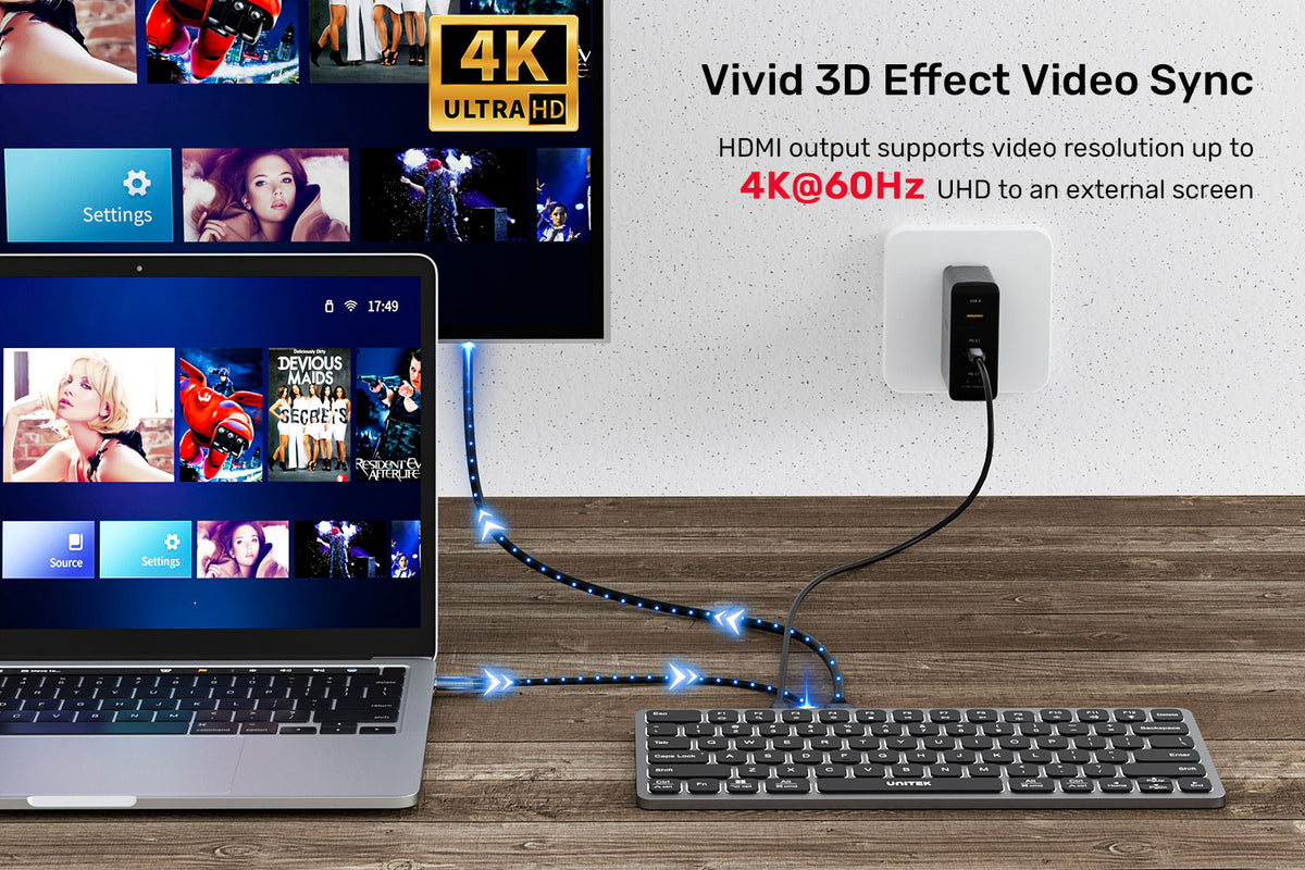 9-in-1 USB-C Keyboard Hub | UNITEK