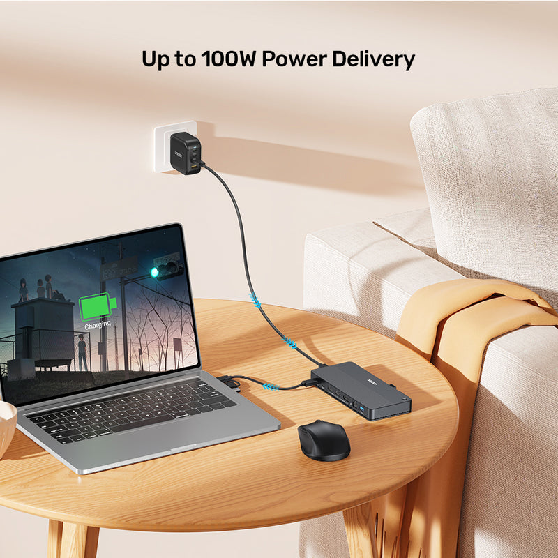 Universal Dual 4K KVM Docking Station | UNITEK