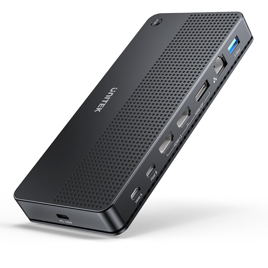 Universal Dual 4K KVM Docking Station | UNITEK