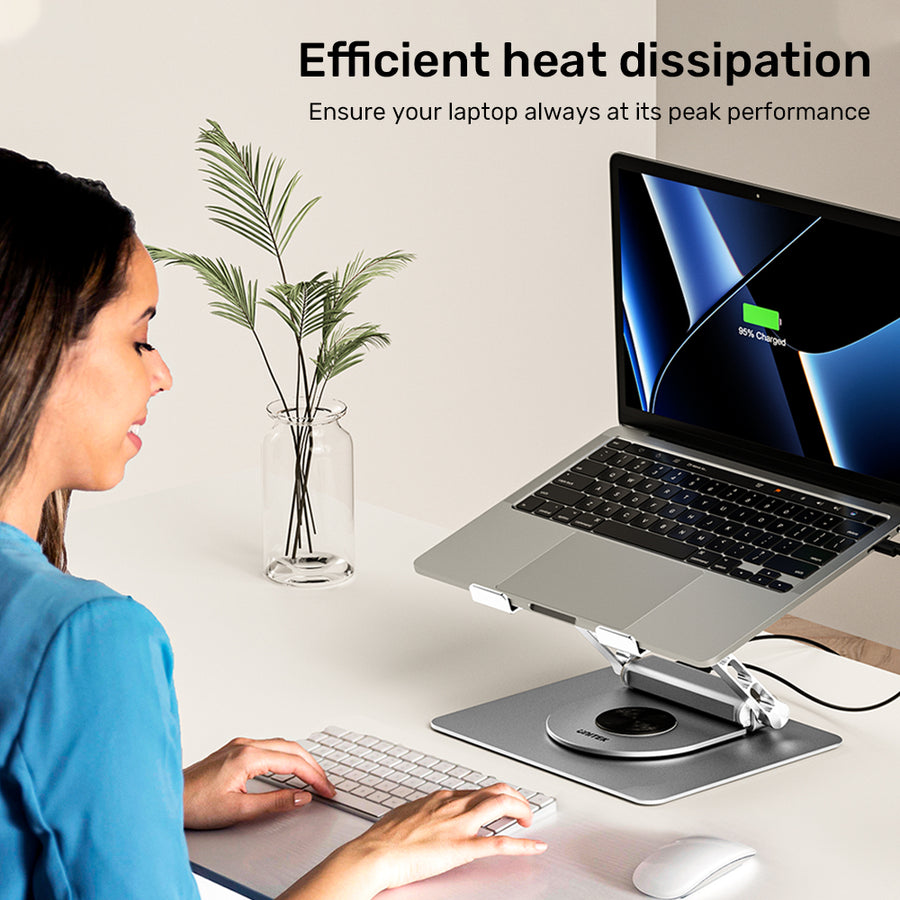 Laptop Stand with Detachable USB-C Hub | UNITEK