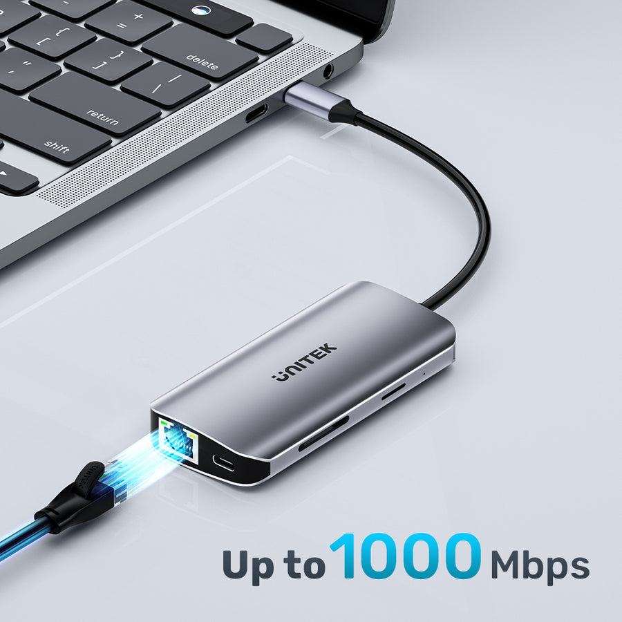 8-in-1 USB-C Hub | UNITEK