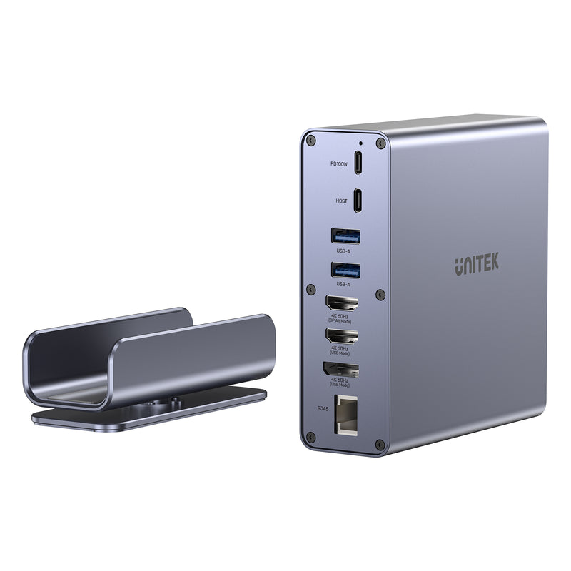 Universal DisplayLink Triple 4K Docking Station | UNITEK