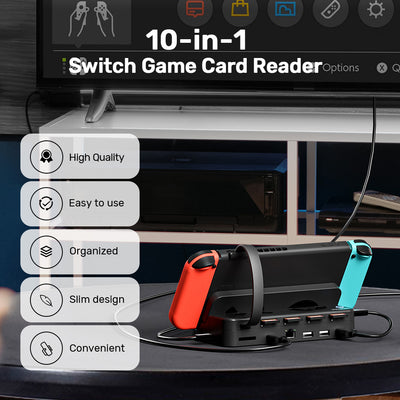 Switch Docking Station with Game Card Reader | UNITEK