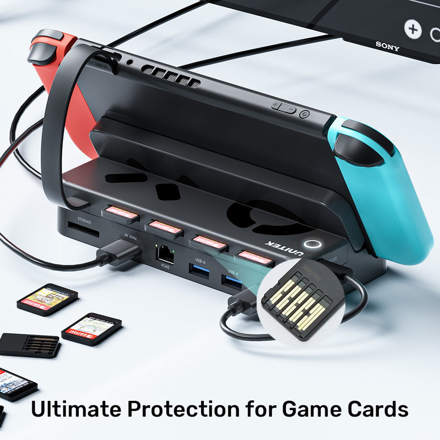 Switch Docking Station with Game Card Reader | UNITEK