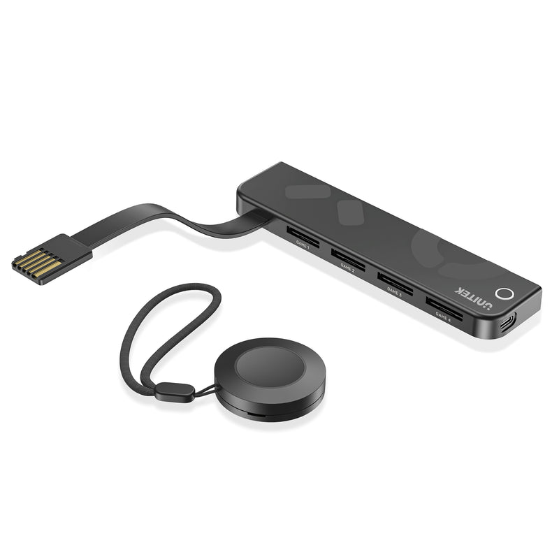 4-in-1 Game Card Reader with Remote | UNITEK