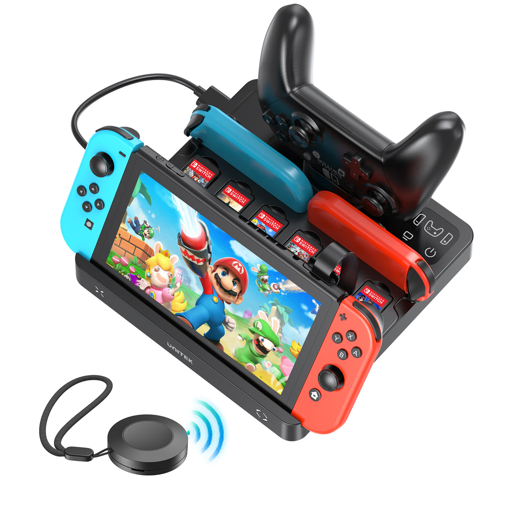 Switch Charging Station with Game Card Reader | UNITEK