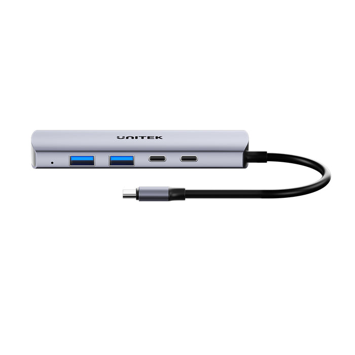 uHUB Q4 4-in-1 10Gbps USB-C Hub with 2 USB-A & 2 USB-C Ports | UNITEK