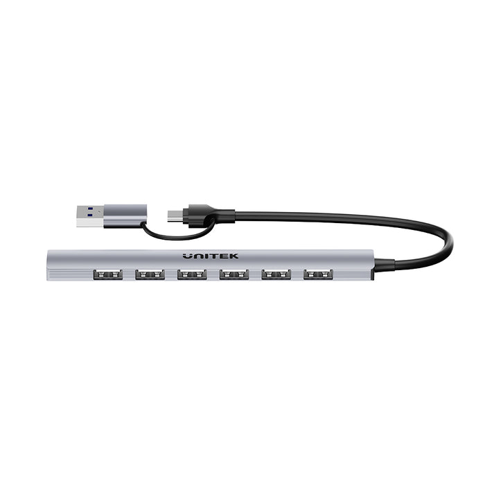 uHUB S7 7-in-1 5Gbps Hub with 7 USB-A Ports | UNITEK