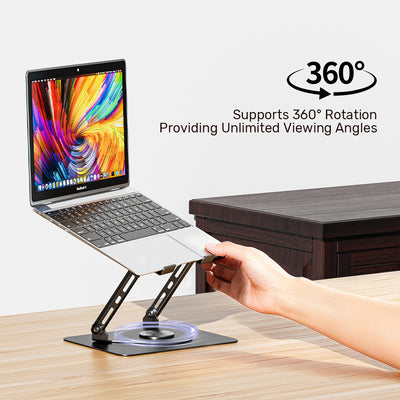 Adjustable Laptop Stand with Detachable Cooling Fan | UNITEK