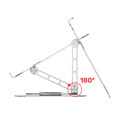 Adjustable Laptop Stand with 360° Rotating Base | UNITEK