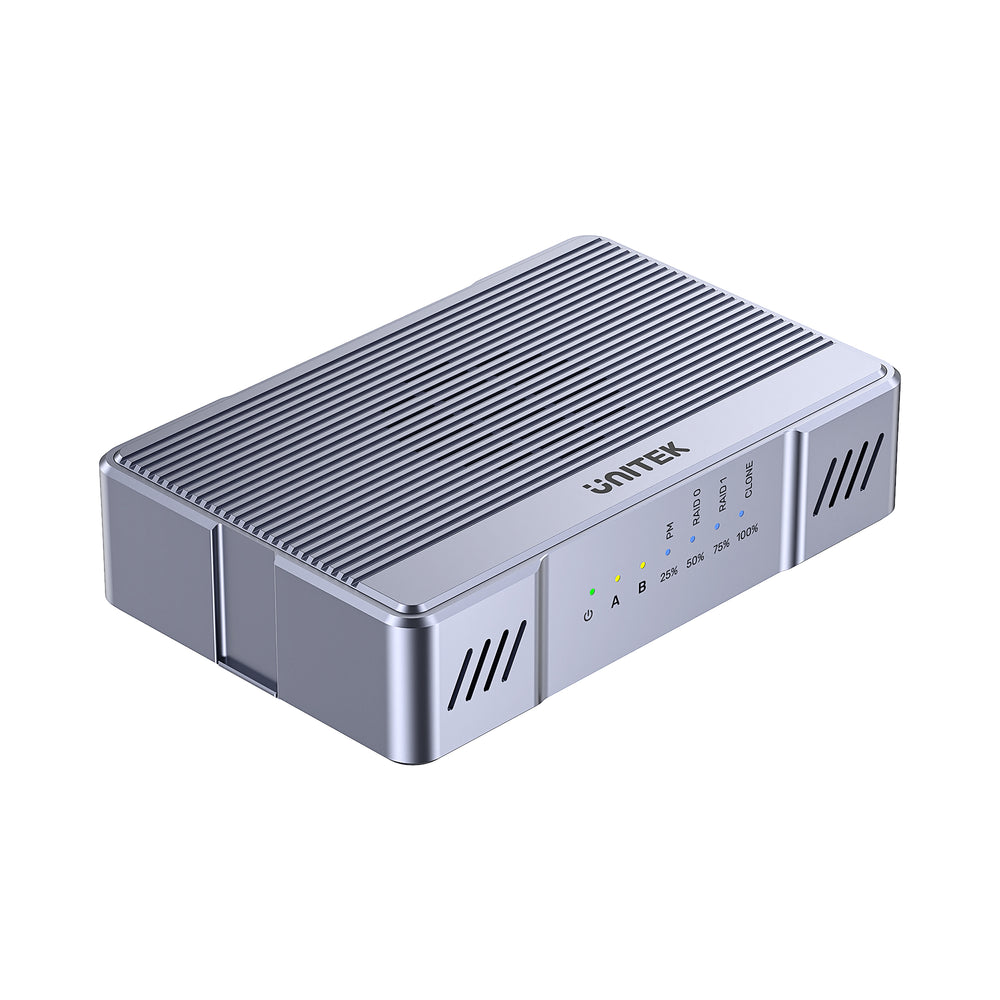 SolidForce 20Gbps Dual Bay RAID M.2 SSD Enclosure