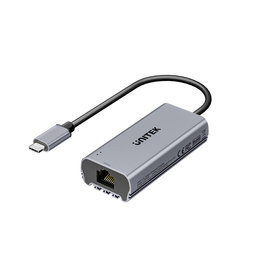 USB-C to 5Gbps Ethernet Adapter | UNITEK