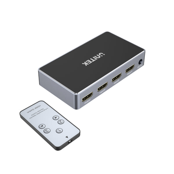 4K HDMI Switch 3 In 1 Out | UNITEK