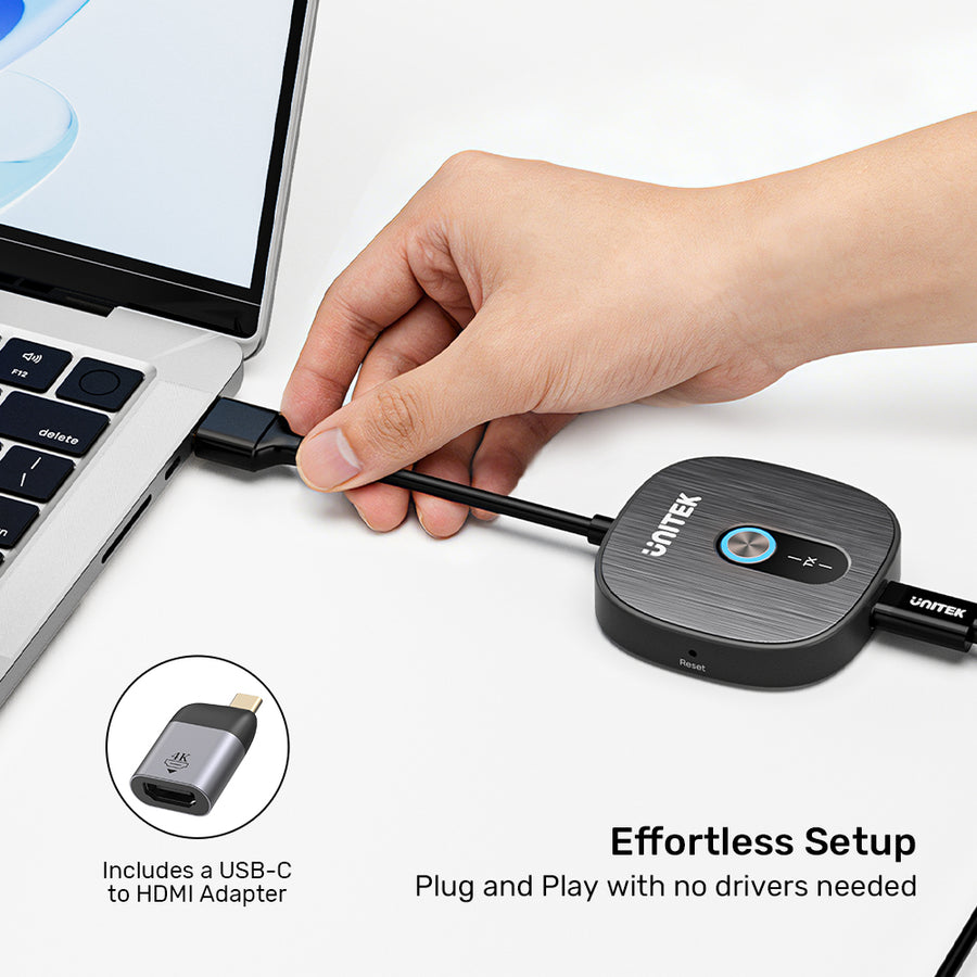 Wireless 1080p HDMI Transmitter with Dual Receivers | UNITEK