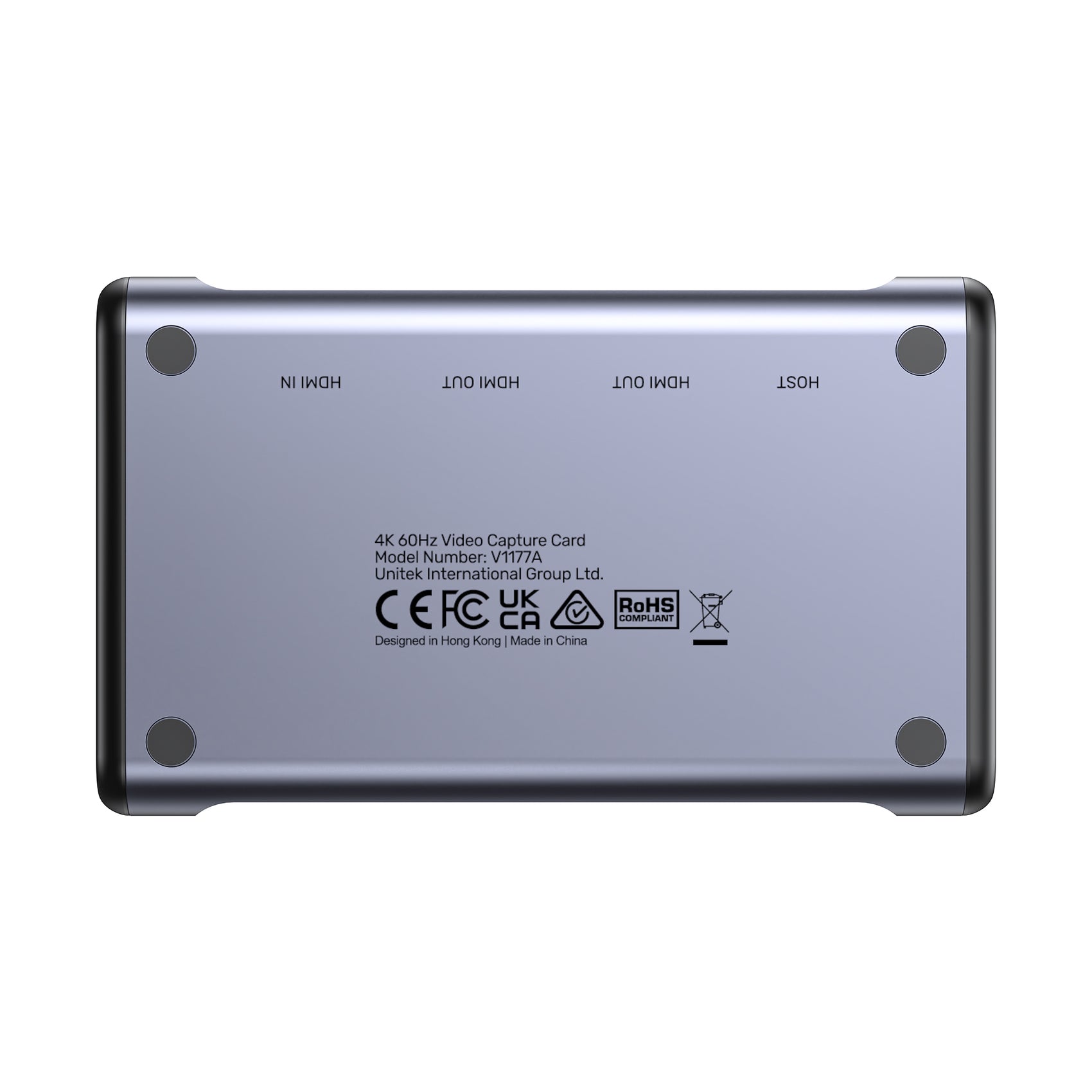 4K@60Hz Video Capture Card (Dual 4K HDMI Loop-out) | UNITEK
