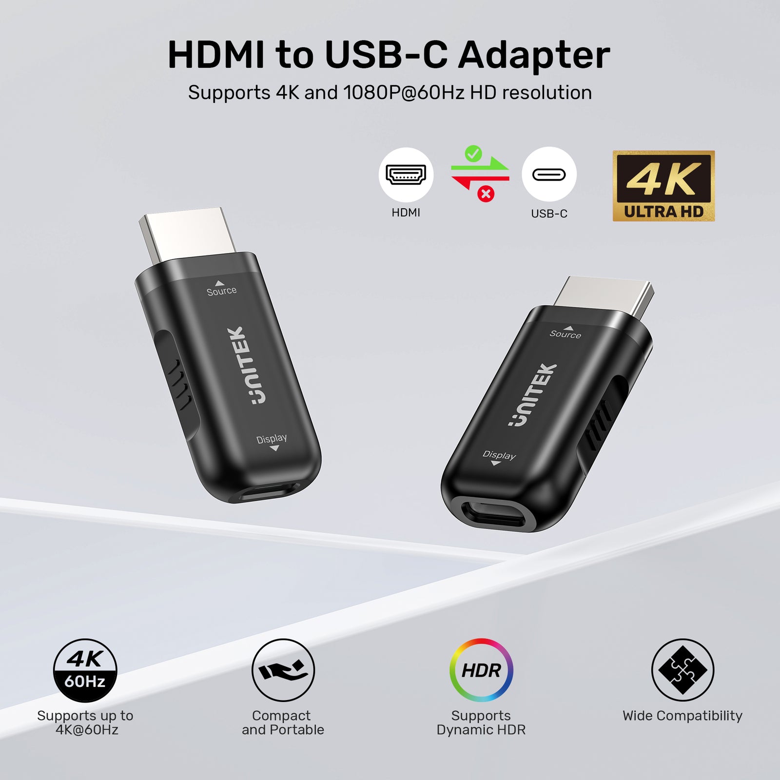 HDMI to USB-C Adapter | UNITEK