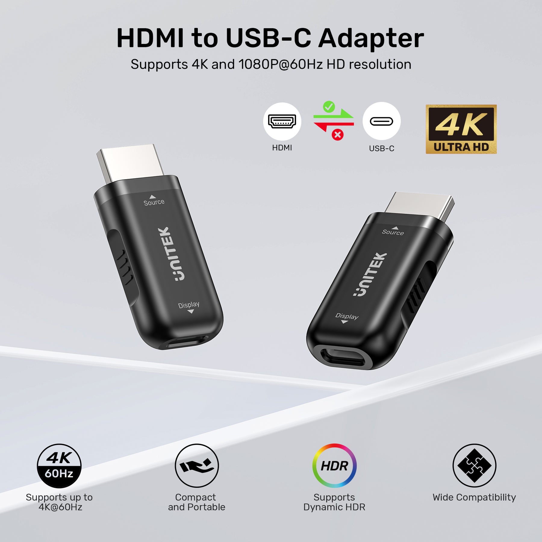 HDMI to USB-C Adapter | UNITEK