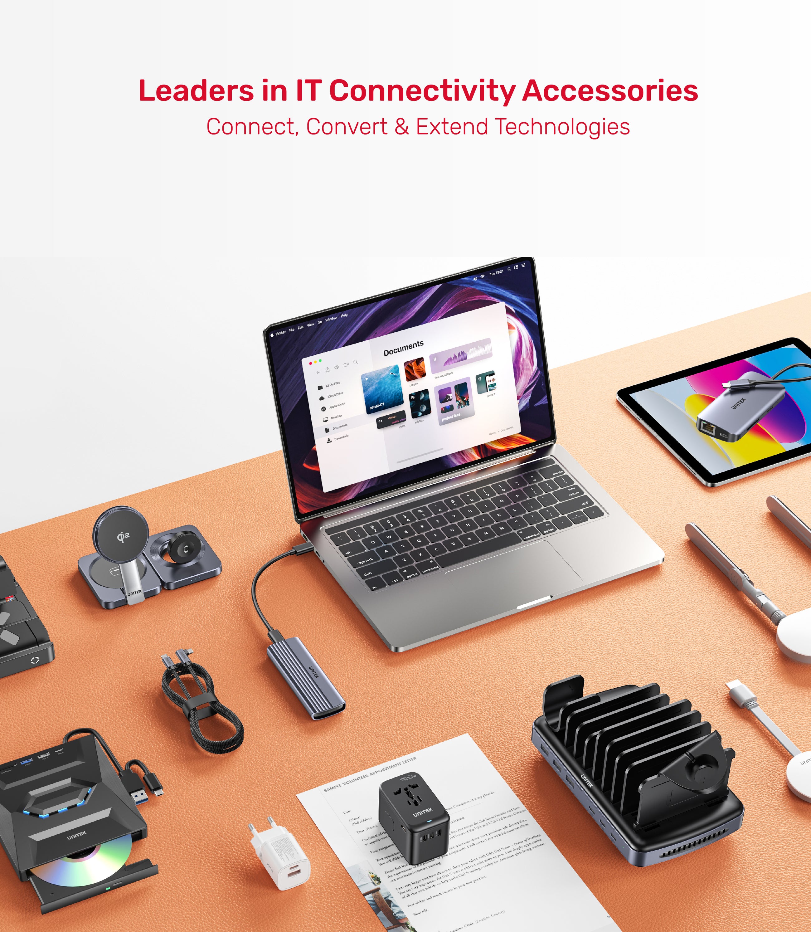 UNITEK | USB Hub, USB Storage, Video Adapter, Cable & Extension