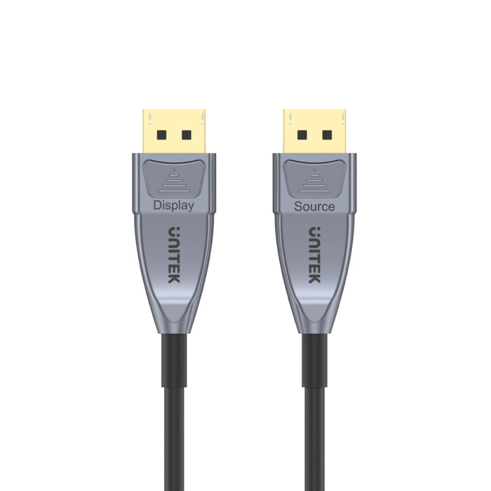 8K Fiber Optic DisplayPort 1.4 Cable (8K @60Hz, 4K 144Hz, 1440p @240Hz