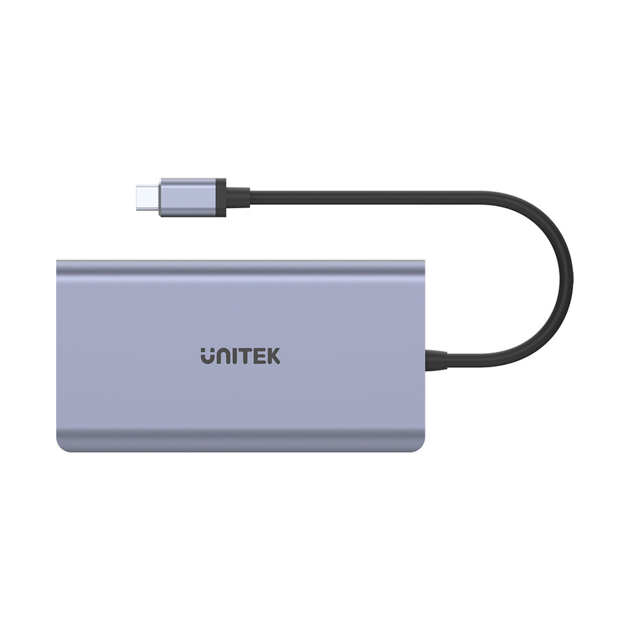 uHUB S7+7-in-1 USB-C Hub: MST Dual Monitor, 100W PD, Ethernet | UNITEK
