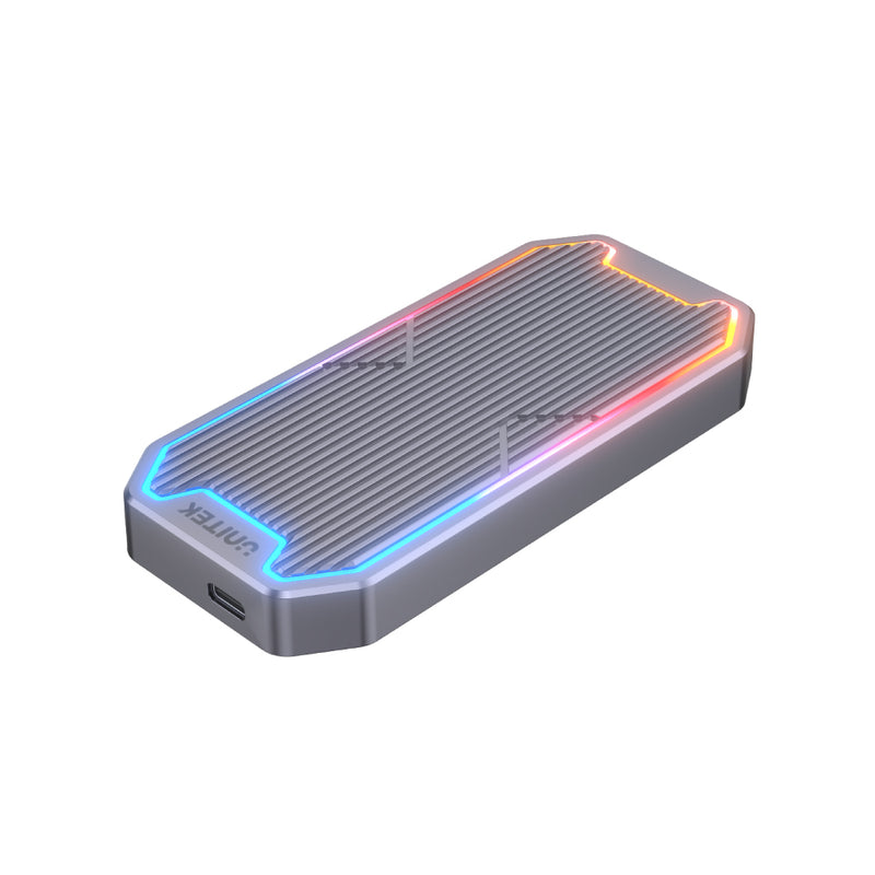 SolidForce: USB-C M.2 SSD 인클로저(NVMe/AHCI) | UNITEK
