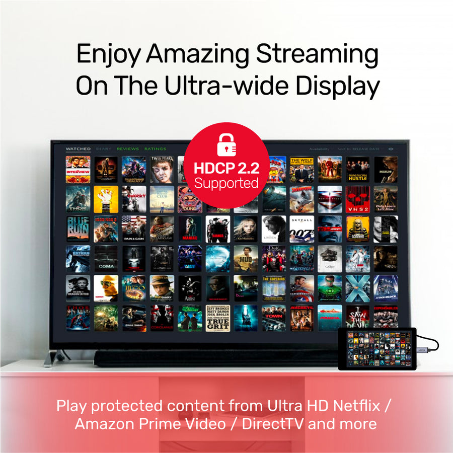 4K 60Hz USB-C to DisplayPort 1.2 Cable | UNITEK